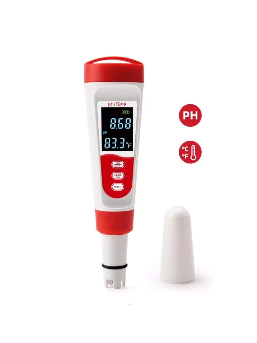 PH метр MWM Ph-100C, измеритель кислотности, тестер для воды