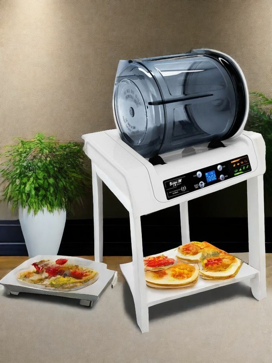 Управление дисплеем Бытовая вакуумная машина для маринования куриных котлет и бекона, Электрический Вакуумный пищевой маринатор, пищевой процессор, аппарат для вздутия мяса,5 л