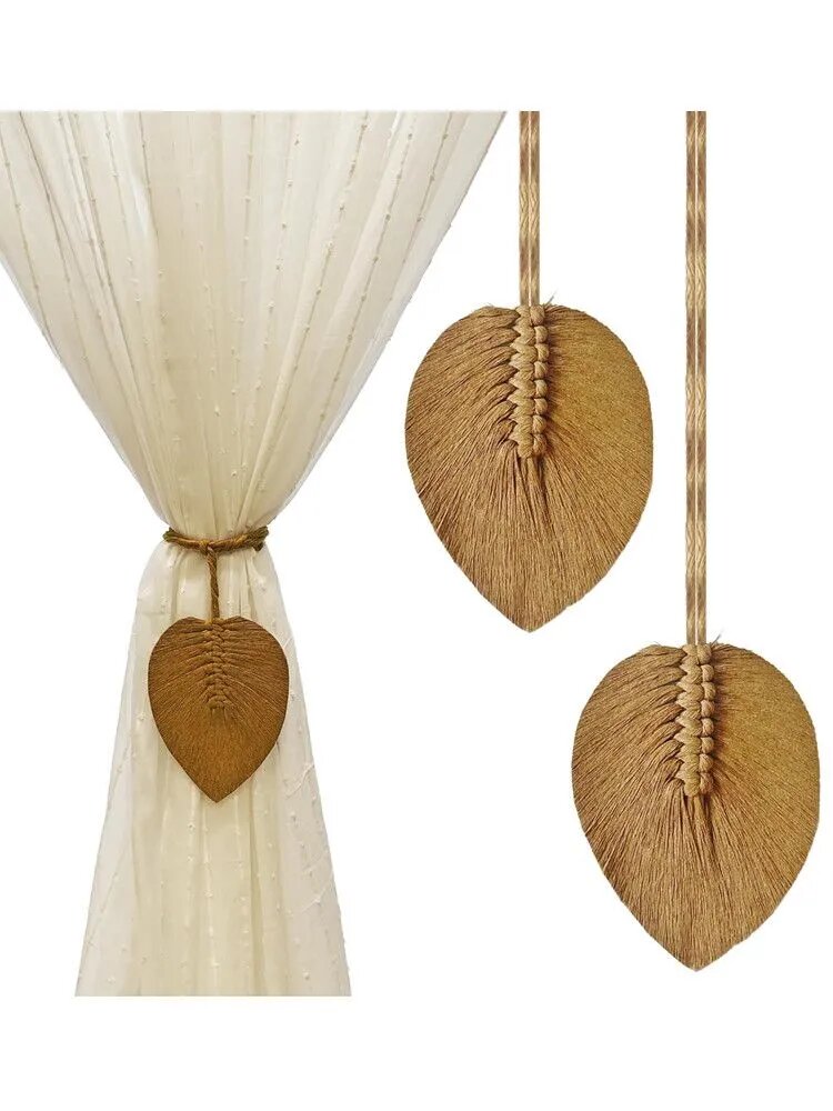 Подхваты для штор макраме 2 шт