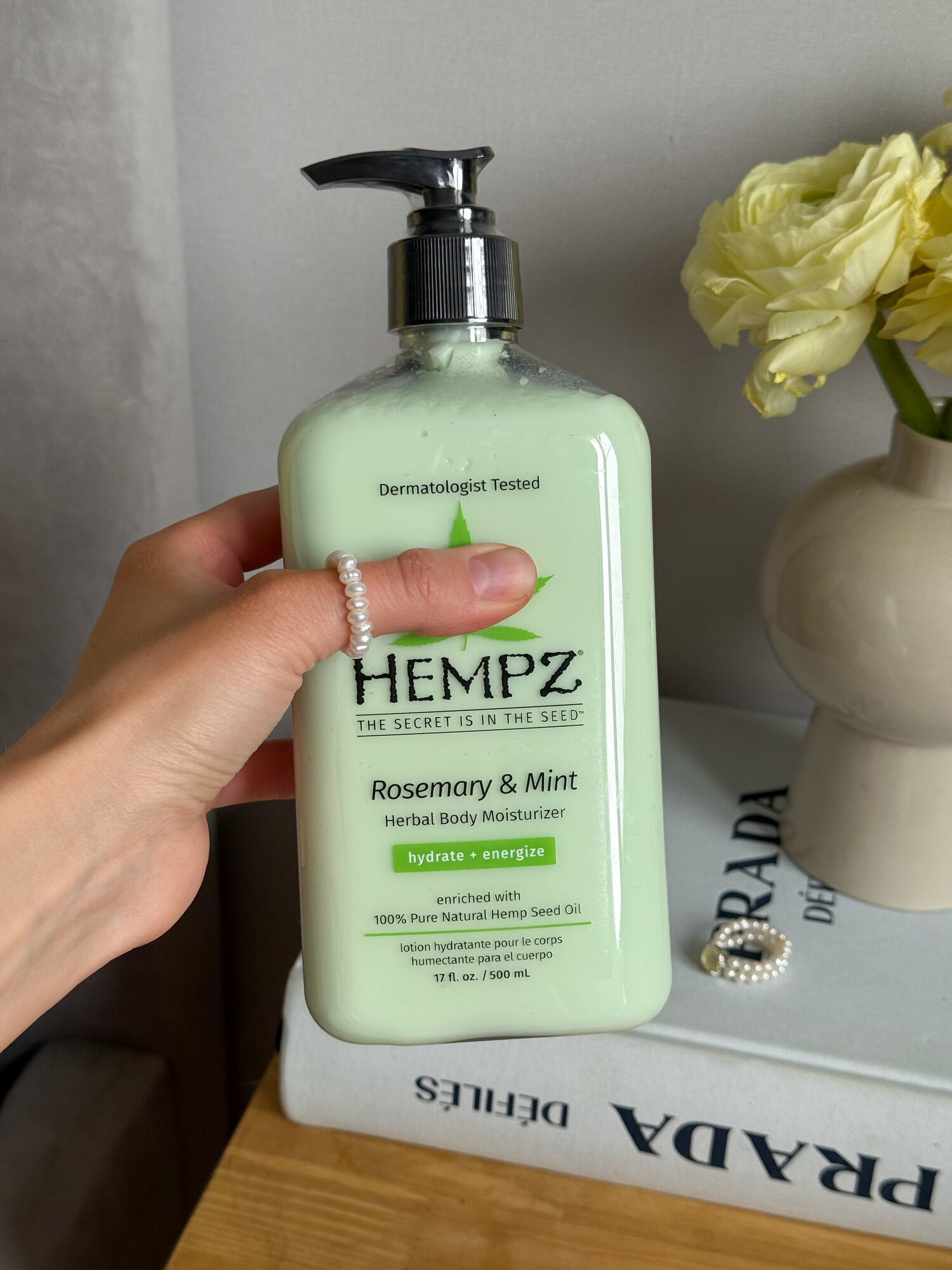 Hempz Молочко для тела Rosemary & Mint Herbal Body Moisturizer 500мл