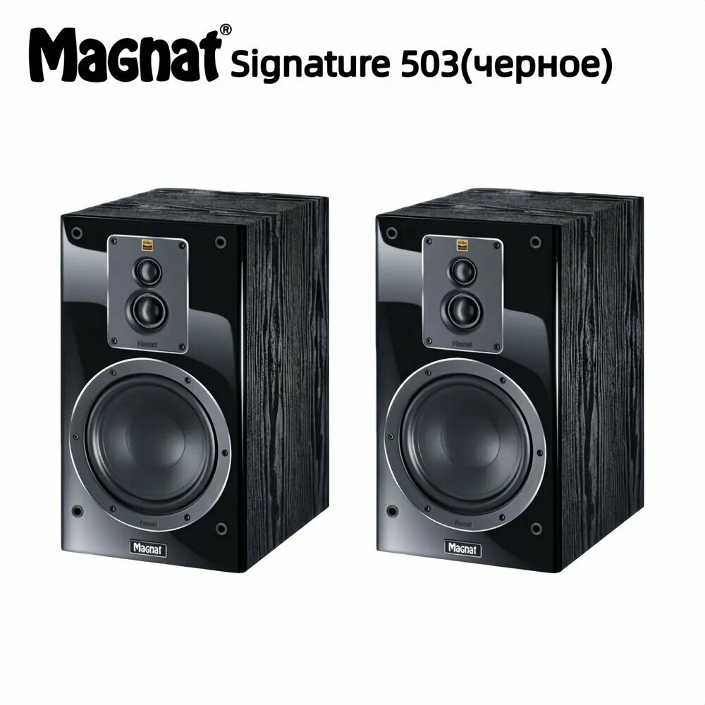 2.0-канальная HIFI-колонка MAGNAT Signature 503, максимальная мощность 170 Вт, черный