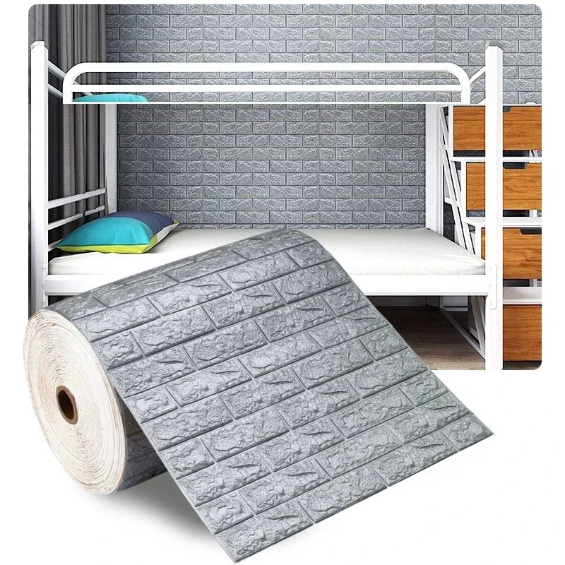 3D виниловые обои кирпич EPP 70см*10м Style12, 70CMX1M