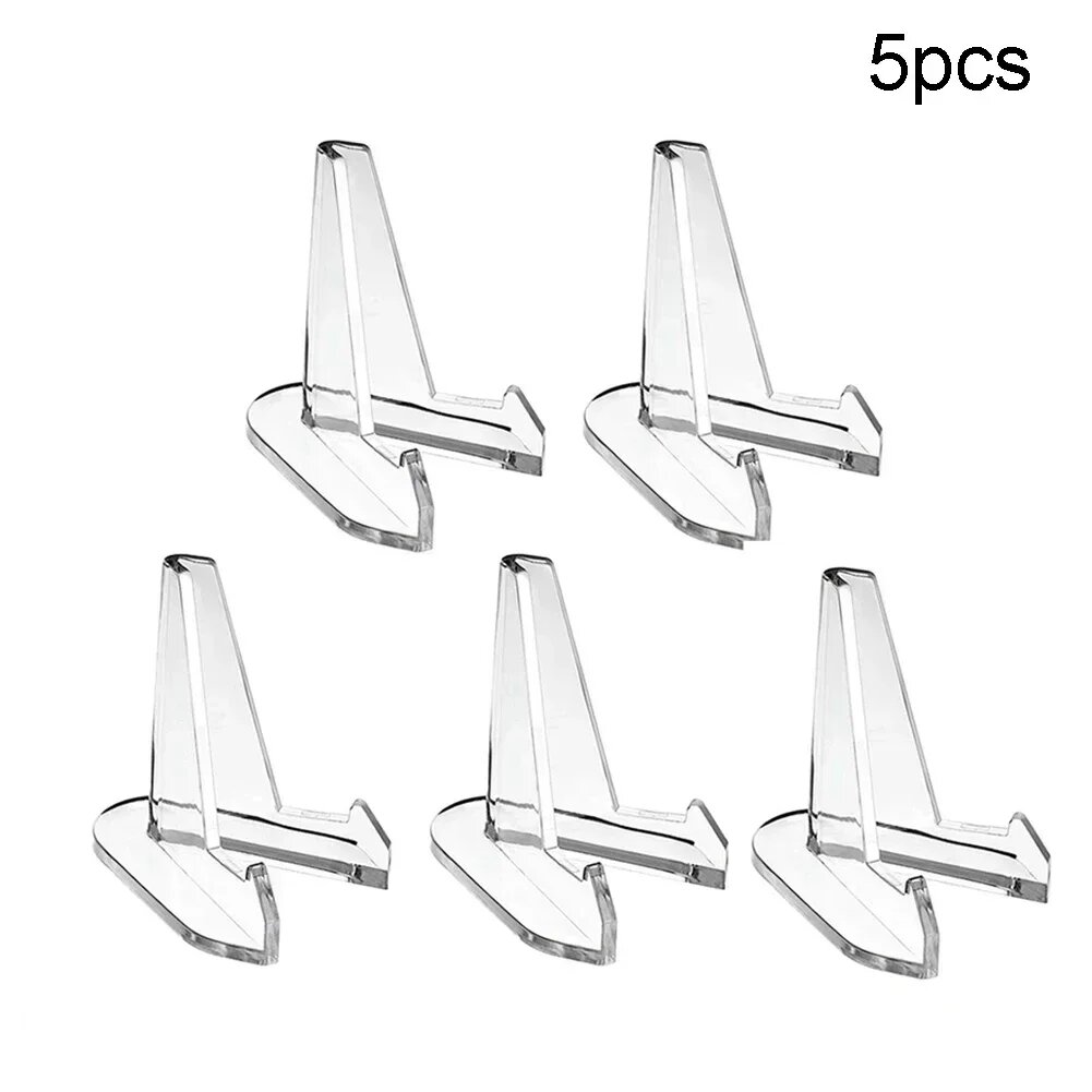 5 шт, прозрачные акриловые подставки для монет, Color: 5PCS S