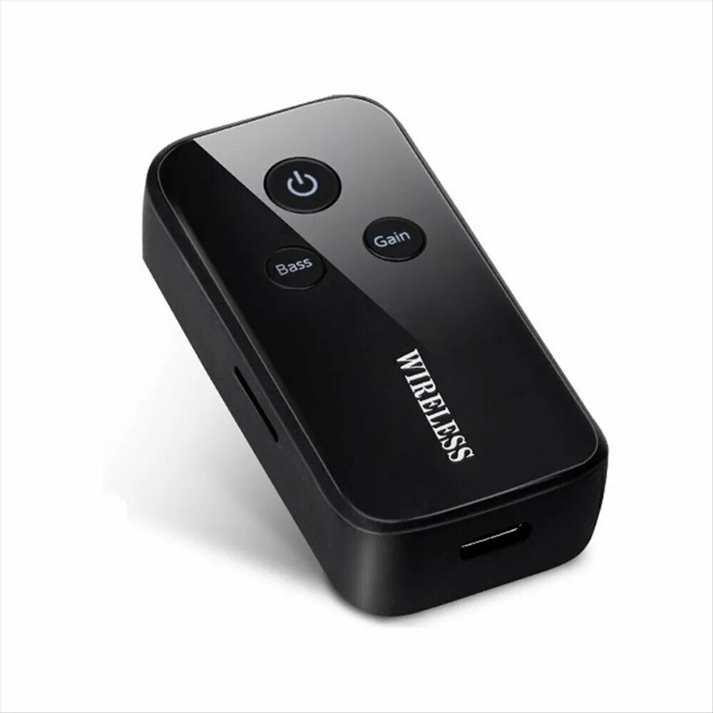 Беспроводной Адаптер Bluetooth-Приемника Портативный Петличный Дизайн