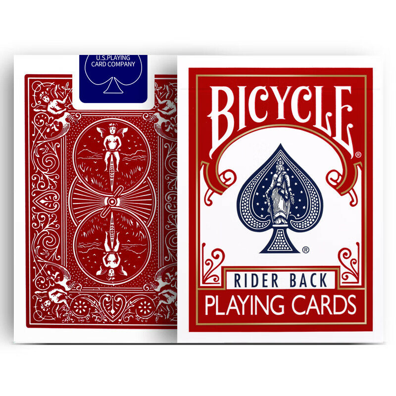 BICYCLE Playing Cards, Magic Flower Card Tricks, Imported from USA, Classic Red Design