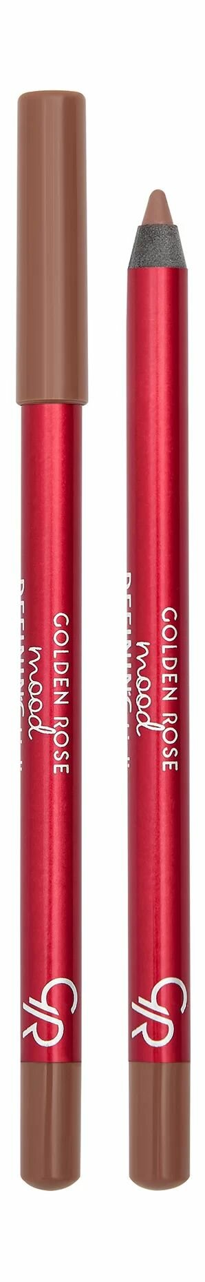GOLDEN ROSE Карандаш для губ Mood Defining Lipliner, 1,6 г, 05 Chestnut