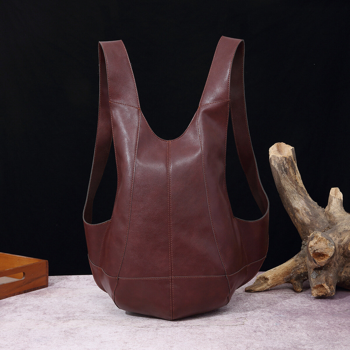 Европейский и американский винтажный рюкзак унисекс из мягкой кожи "крейзи хорс" в стиле "Битл", модный рюкзак для студентов, школьная сумка, повседневная дорожная сумка.