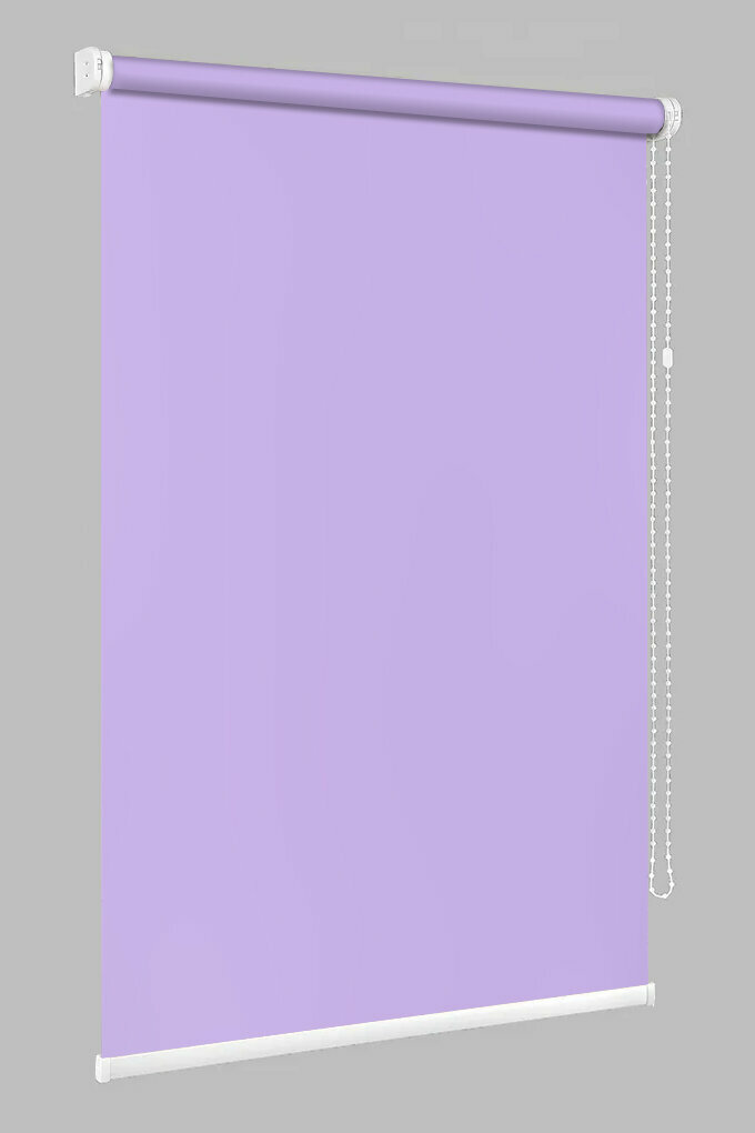 Рулонные шторы Люкс ярко-сиреневый 67х165 см