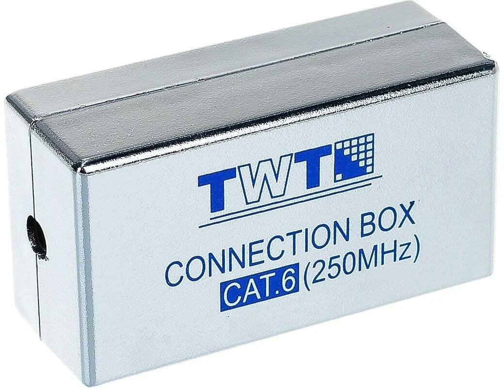 Адаптер-переходник Lanmaster RJ45, категория 6, экранирование STP, белый (TWT-CN110STP6)