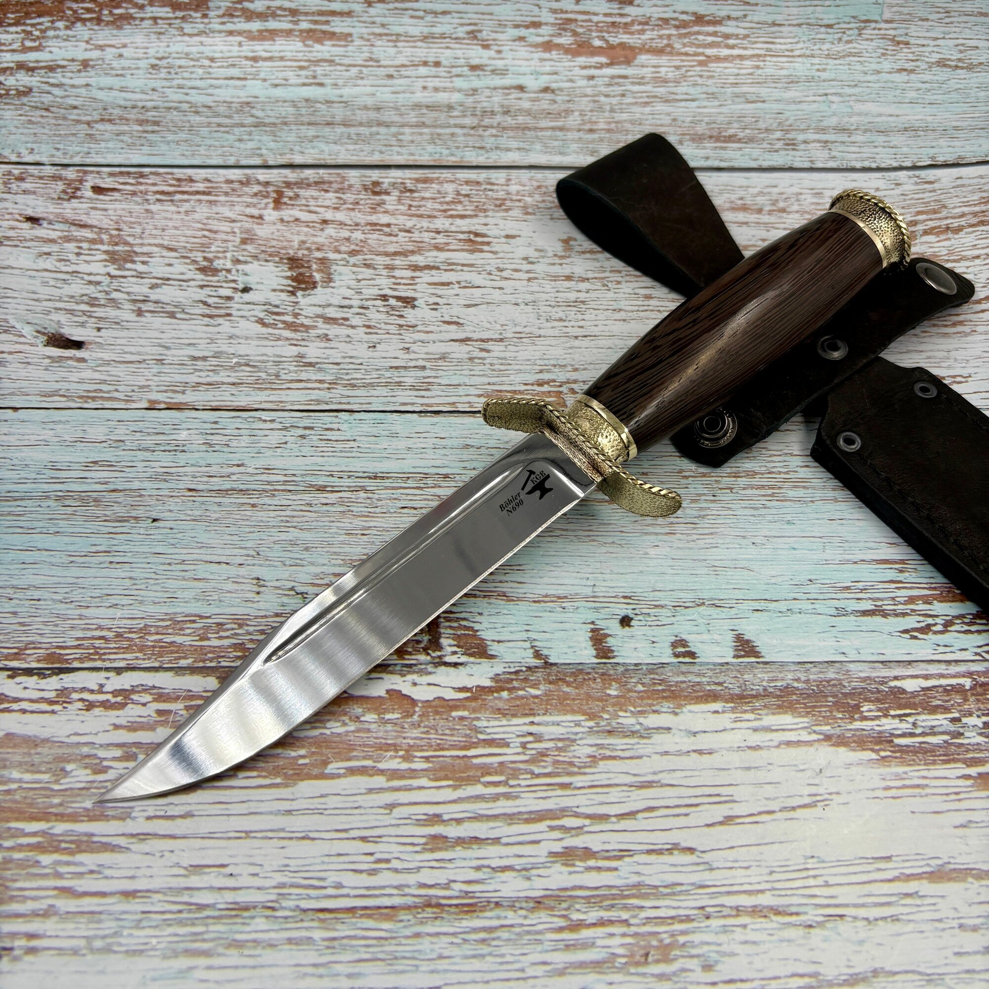 Нож Разведчика НР40 N690 Термоясень