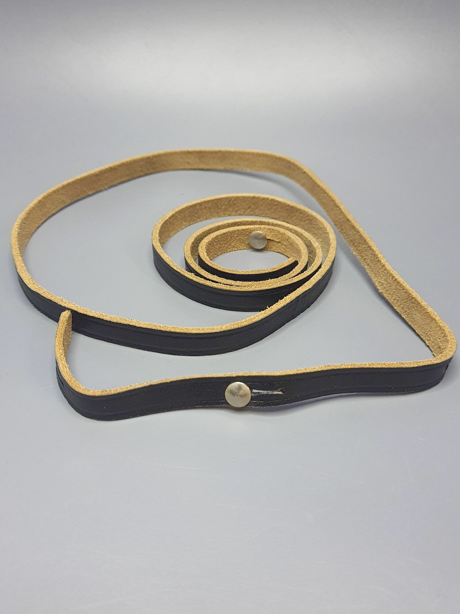 Ремешок кожаный для винтажной техники 120 см, СССР 60-70е