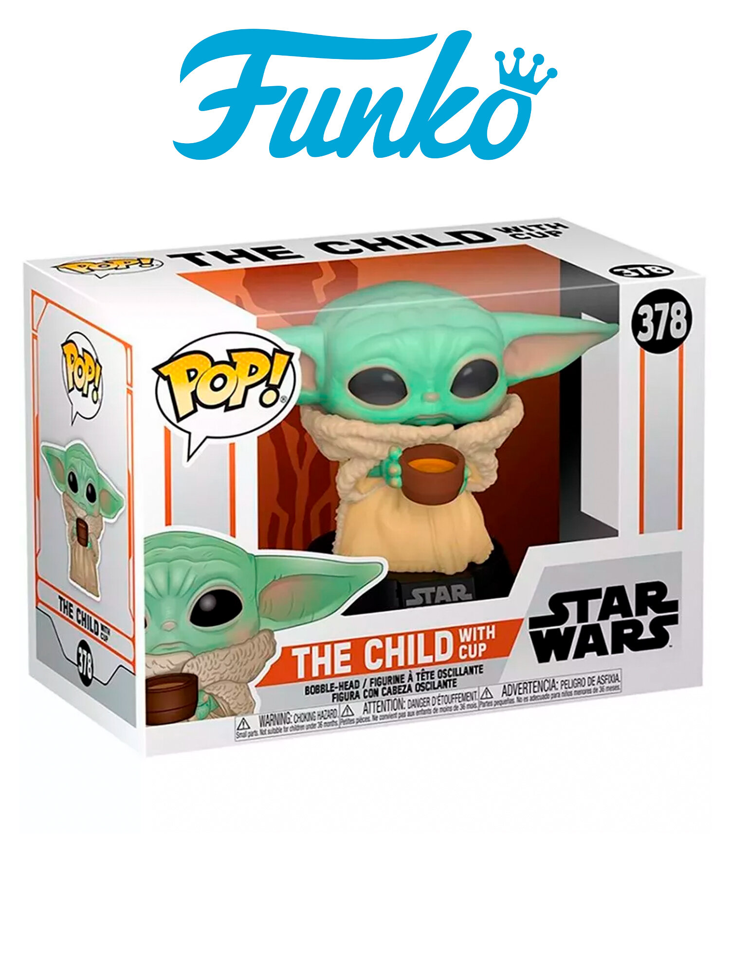 Фигурка Funko POP! The Child with Cup (378) Star Wars