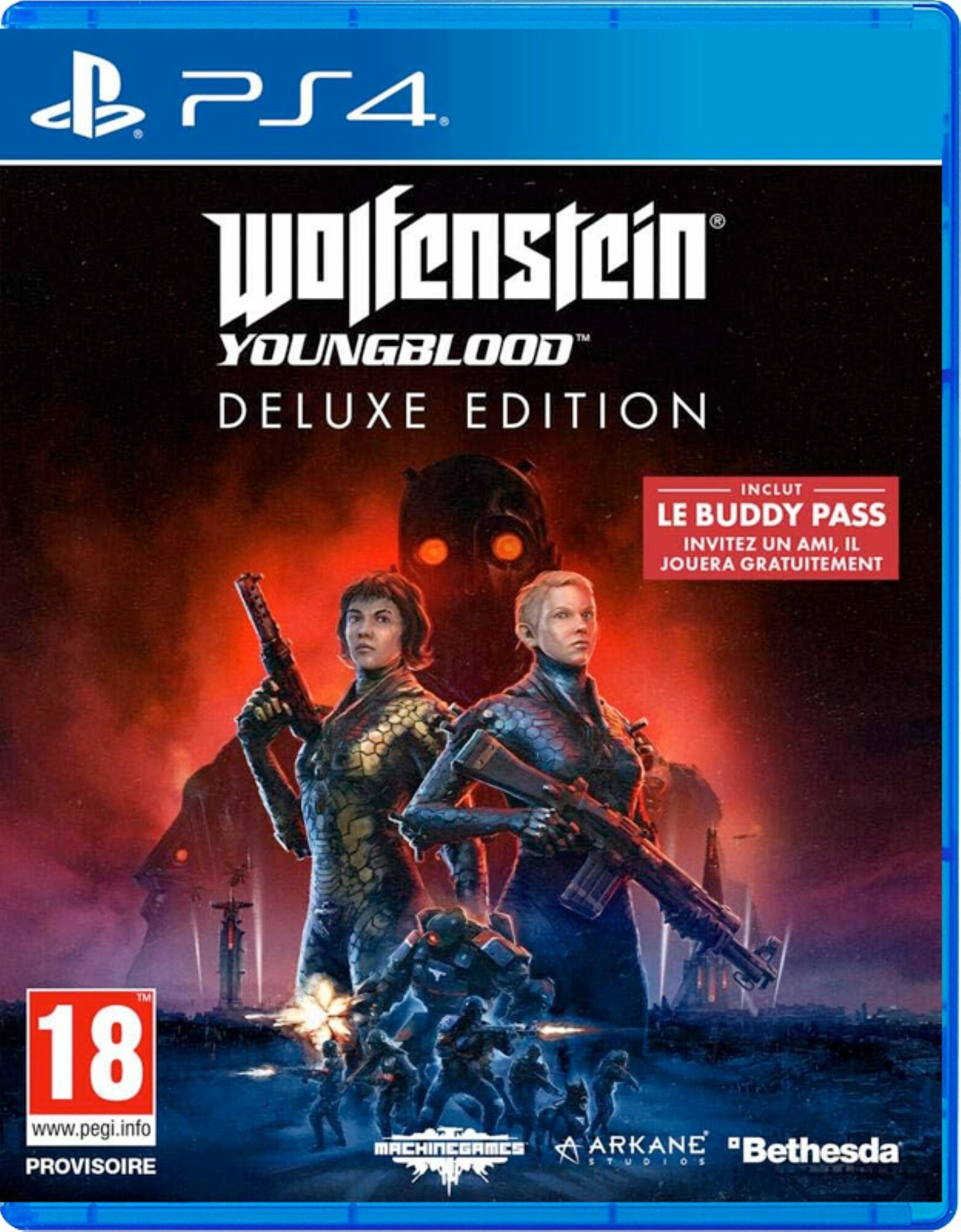 Wolfenstein: Youngblood - Deluxe Edition (русская версия) (PS4)