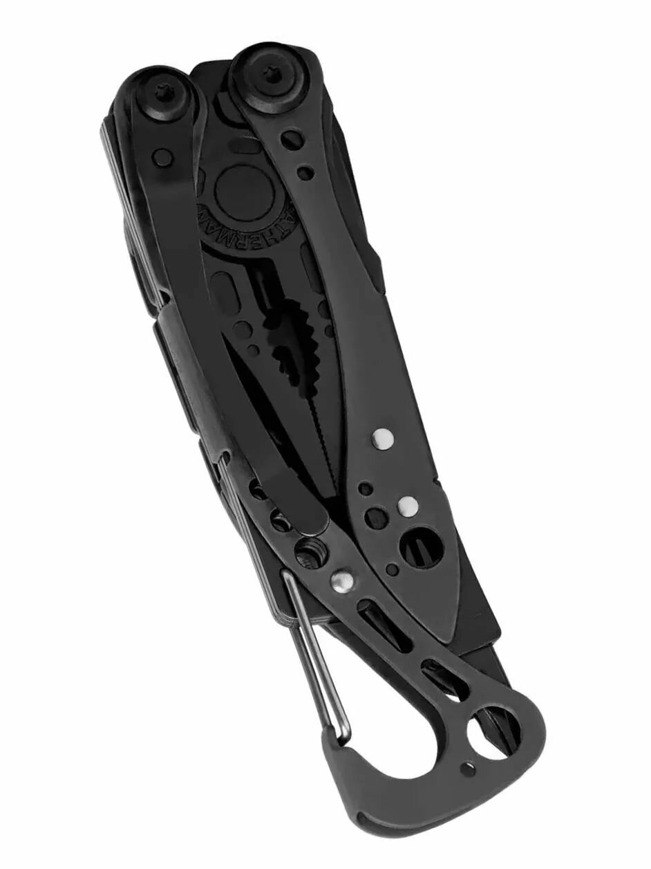 Мультитул Leatherman Skeletool Black 833142, 7 инструментов, черный — фото 1