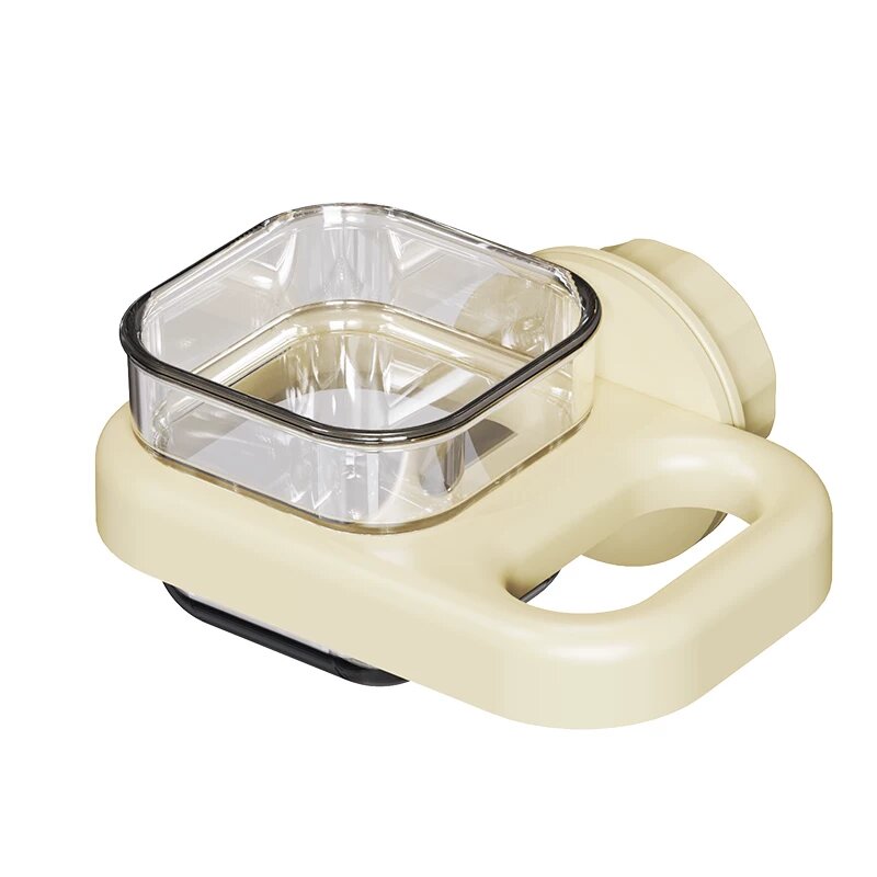 Квадратная кормушка с двусторонним креплением, аксессуар для клетки, автоматическая подача корма