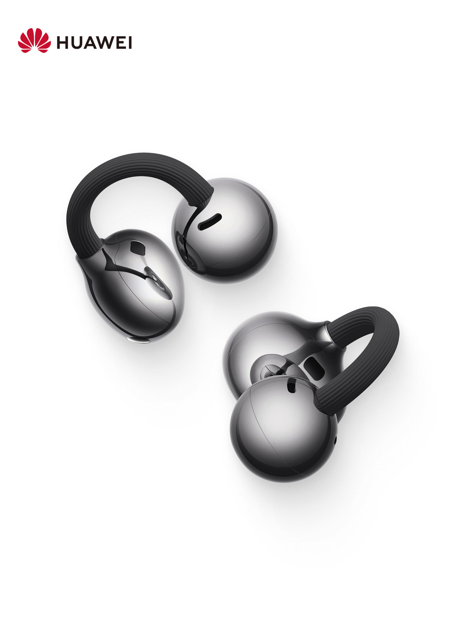 Наушники HUAWEI FreeClip 2 беспроводные, сенсорное управление, черные