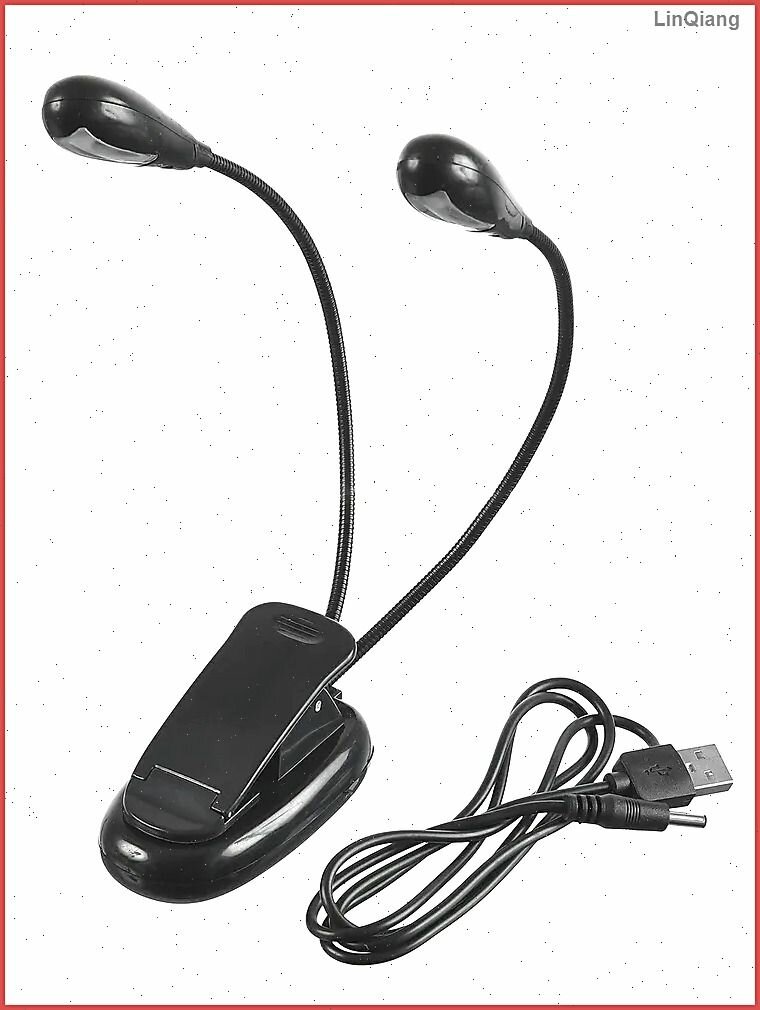 DEKKO FL-9027 BK - Подсветка для пюпитра, тип Прищепка