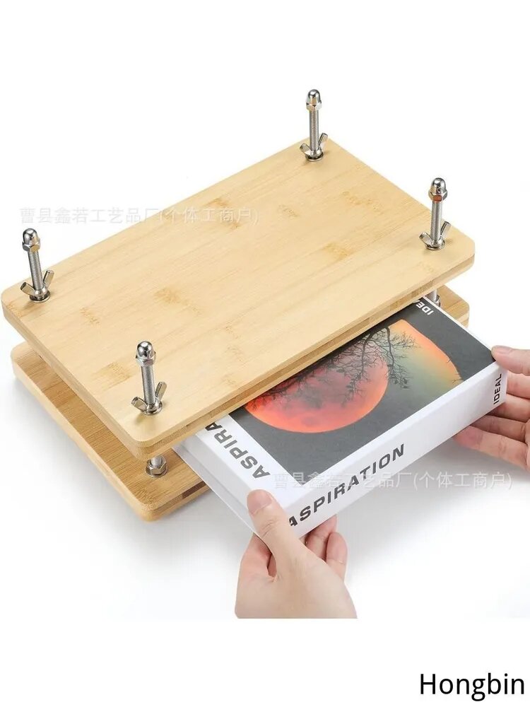 Набор для ремонта книг и переплетов, инструмент для прижима книг, для переплетного инструмента ручной работы