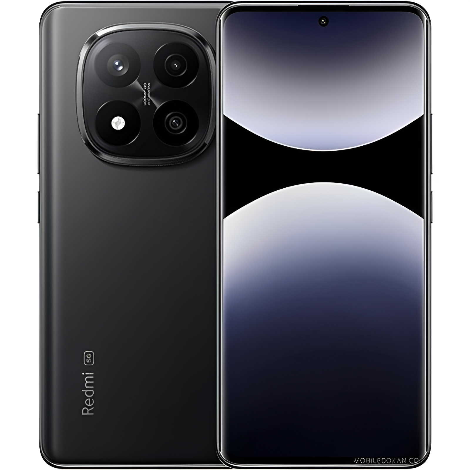 Смартфон Xiaomi Redmi Note 14 Pro Plus 5G, 8/256Gb, Midnight Black (Черный)