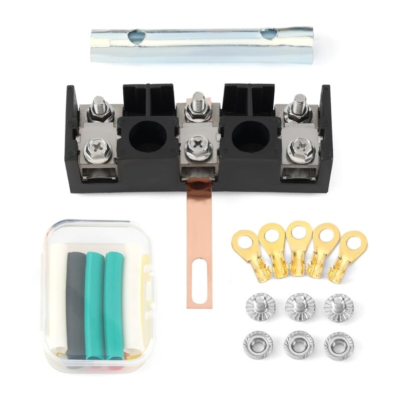 WP9761958 Клеммная Колодка Духовки С 10 Термоусадочными Трубками 5 Кабельными Наконечниками И Гаечным Ключом Запасные Части Аксессуары