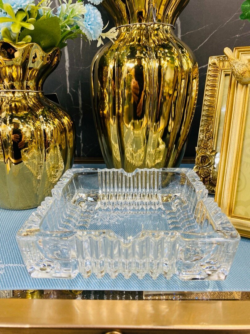 Пепельница прозрачный Casaentera 15х15х4 см CE02-816702