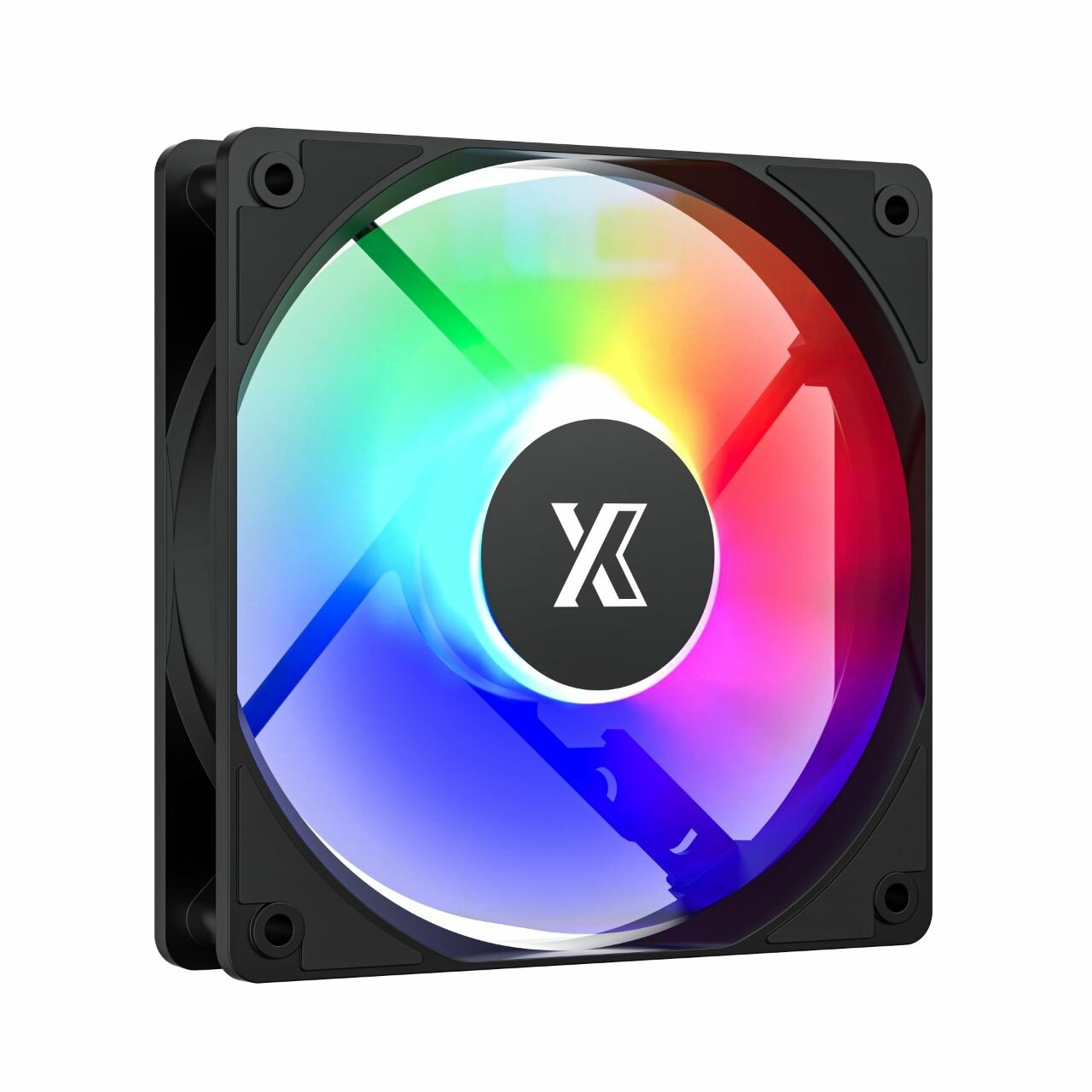 Вентилятор XASTRA FC120B ARGB reverse single pack 120x120x25мм (ARGB, PWM, black) BOX