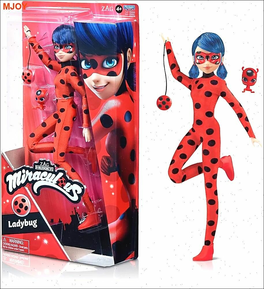 Кукла "Леди Баг и Супер-кот", Леди Баг с аксессуарами 27 см, Miraculous, 50001
