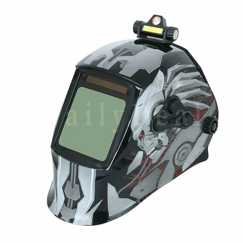 Маска сварочная, Большой цветной экран, Предпочтительное рабочее оборудование для сварщиков 100 x 90 мм, DIN 4/5-13 (с внешней регулировкой)