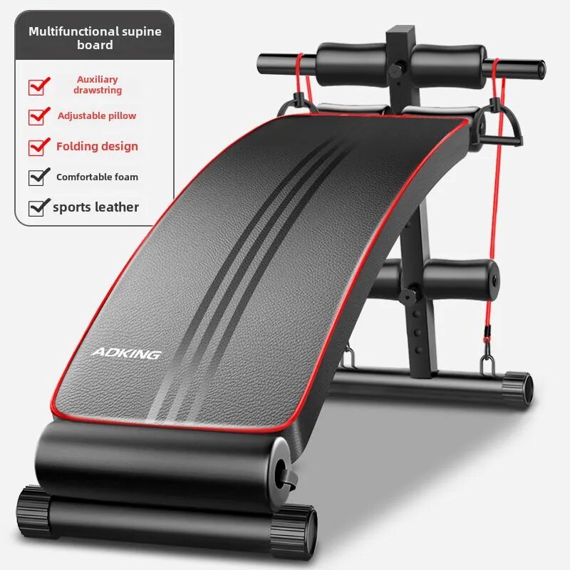 Kiboule Гиперэкстензия Складной тренажер для спины и пресса, спортивная скамья для дома