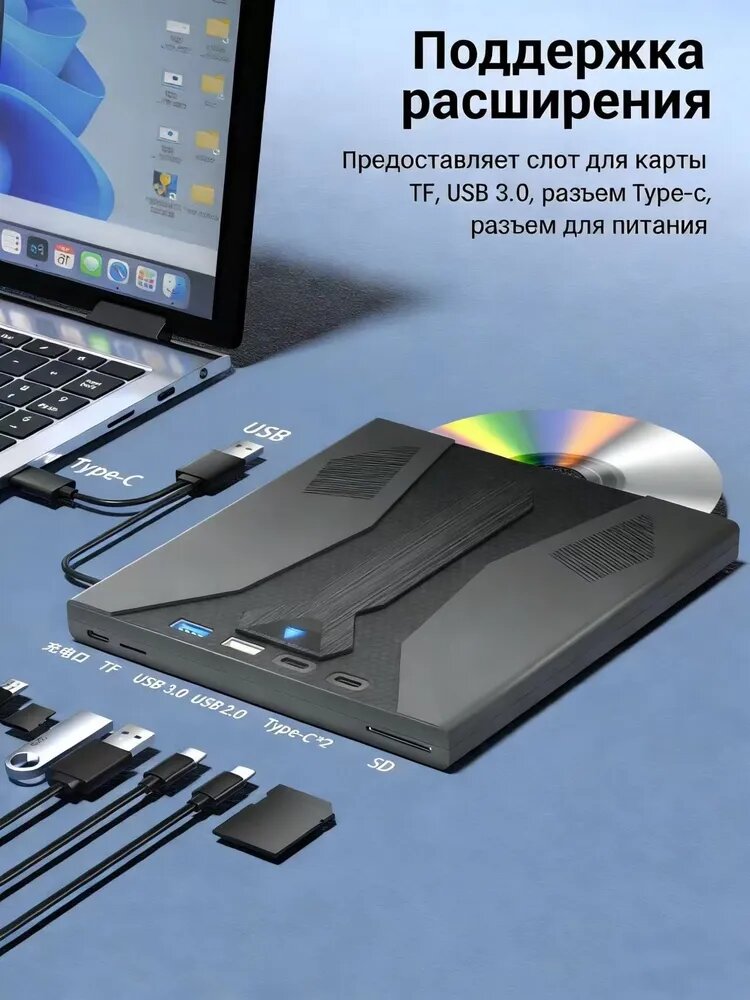 Эксклюзивный внешний Blu-ray-рекордер с разъемами USB 3.0 и Type-C