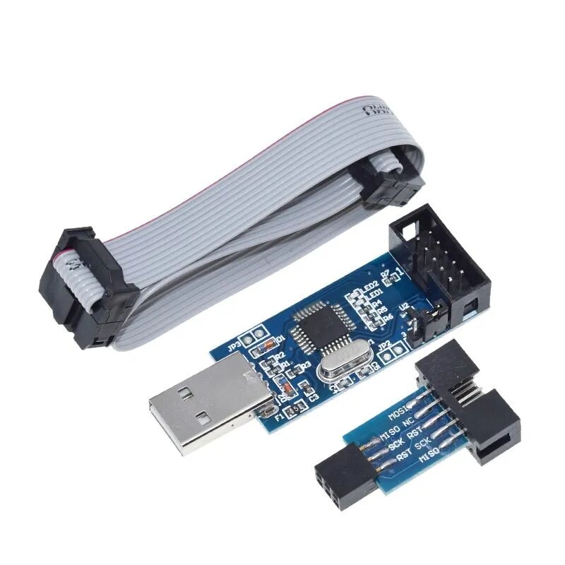 USBASP USBISP AVR программатор USB ISP USB ASP ATMEGA8 ATMEGA128 Поддержка Win7 64 — фото 1