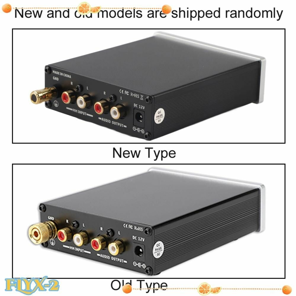 PHONO Усилитель, Золотое покрытие, Для виниловых проигрывателей