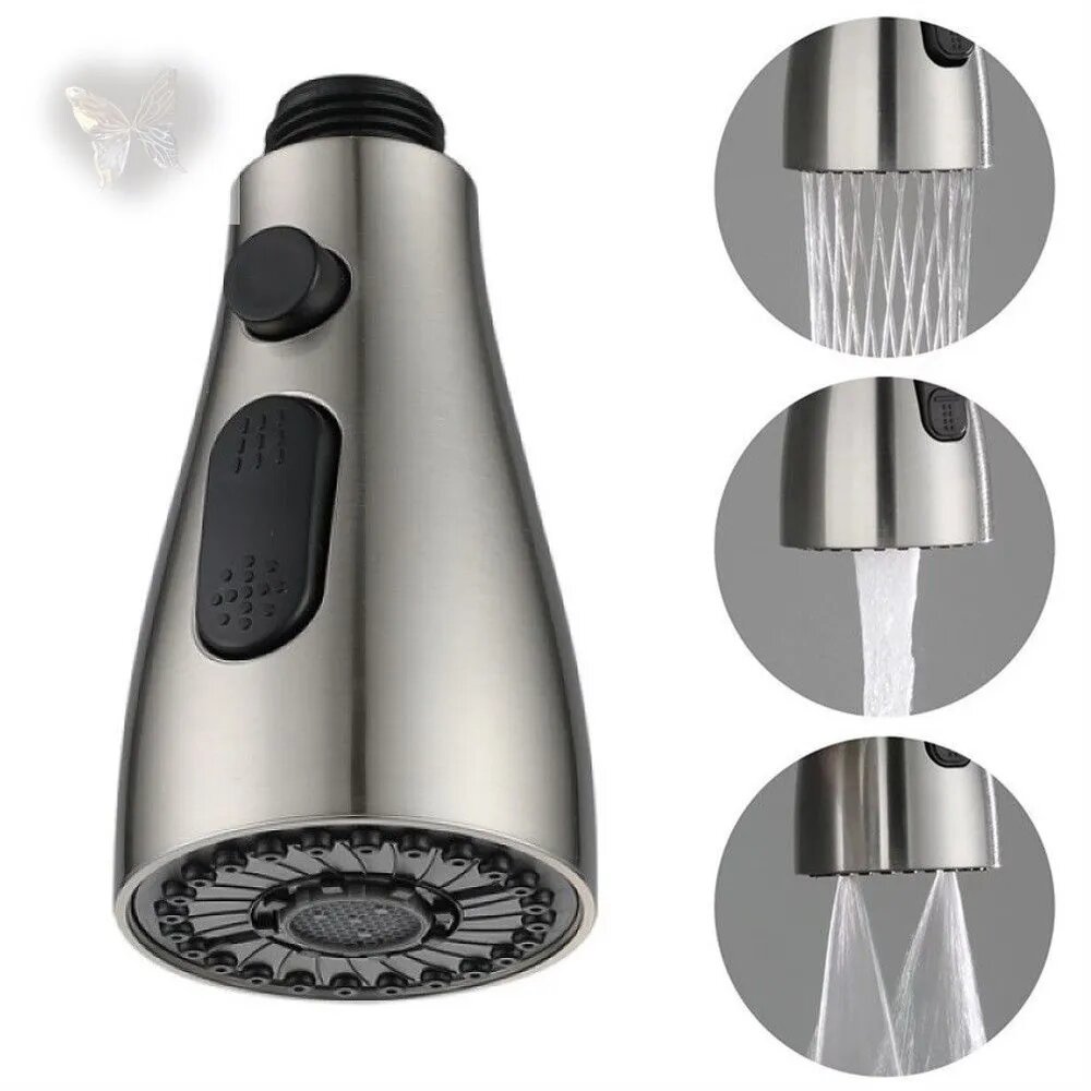 OZ-VGVR Выдвижная душевая головка с распылителем, сменный смеситель для кухни, 3 режима1