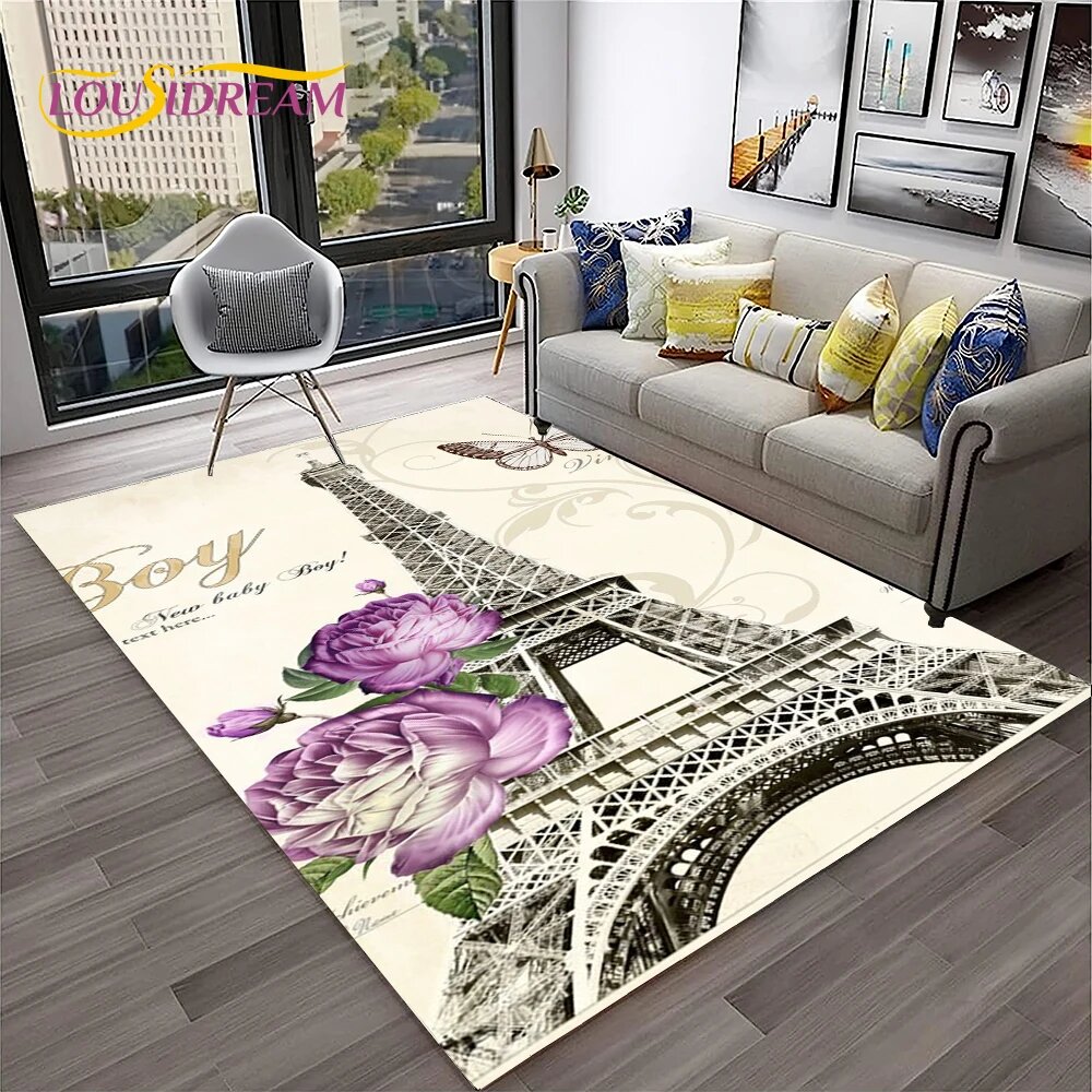 Ковёр LOUSIDREAM Франция, Париж, Эйфелева башня 200x160cm, 16