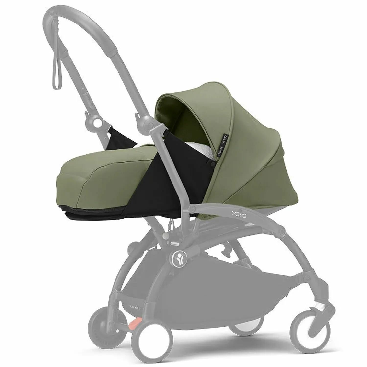 Мягкая складная люлька для коляски Stokke YOYO 3 Newborn Pack Stokke YOYO 3 Olive
