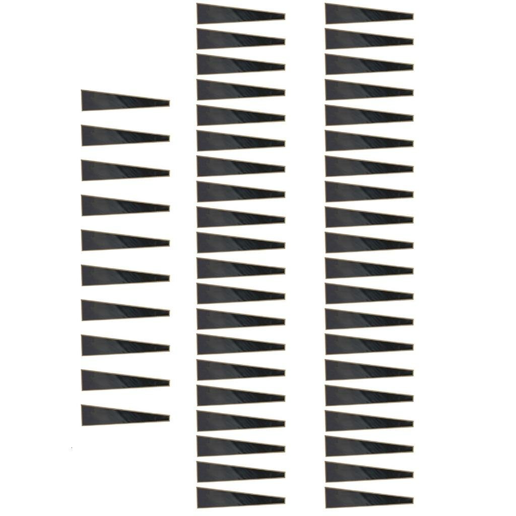 Пластиковые пакеты для упаковки цветов с металлическим краем, Черный