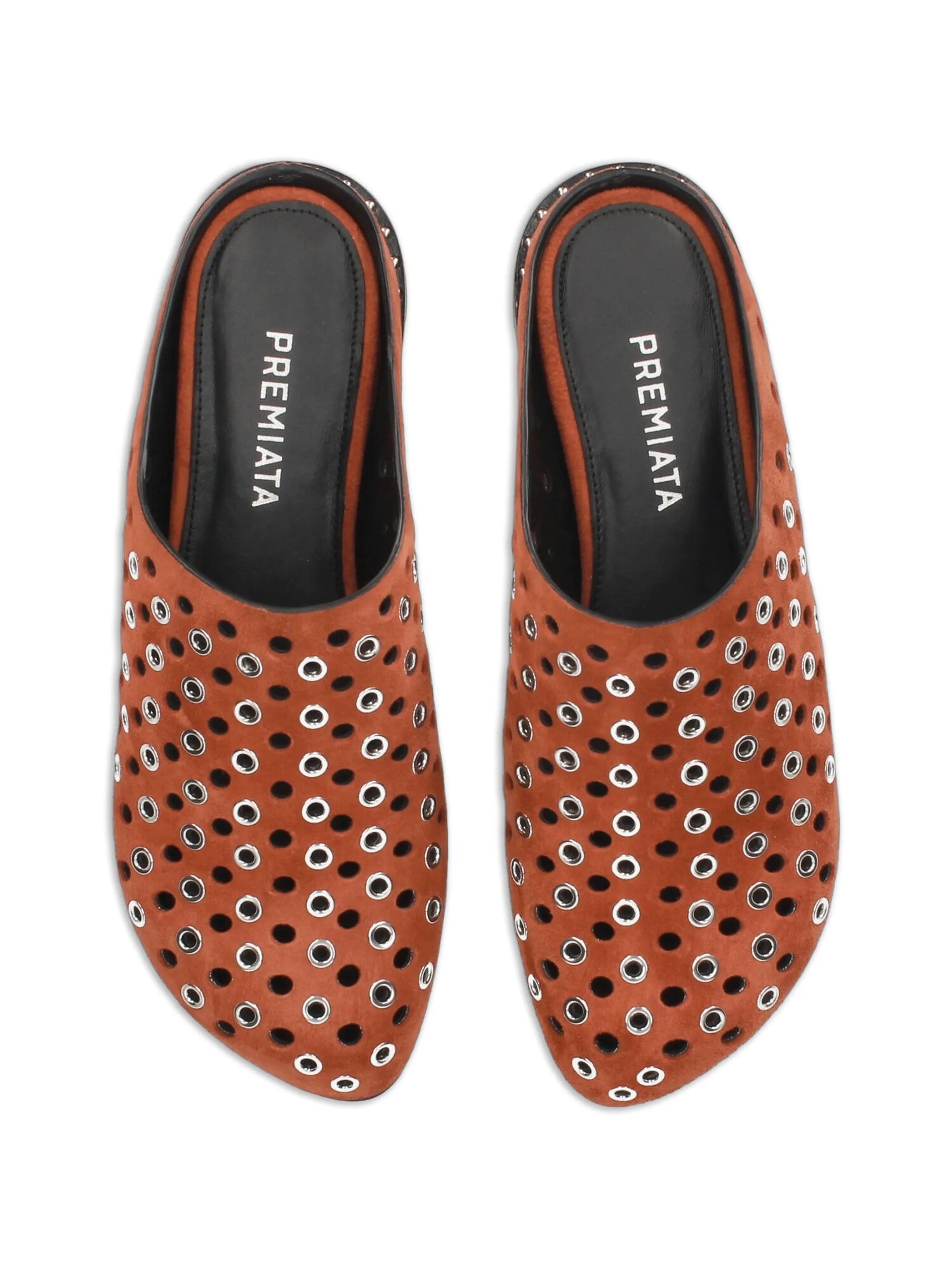 Мюли PREMIATA Eyelet-detail mules, размер 36 EU, orange — фото 1