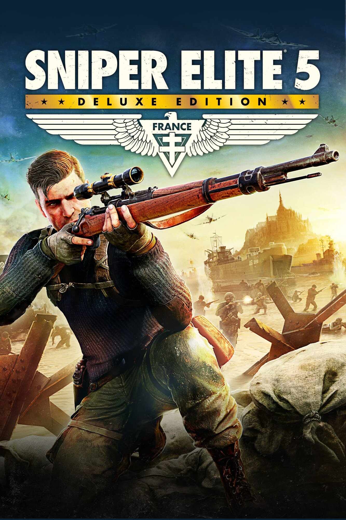 Игра Sniper Elite 5 Deluxe Edition — Xbox Series X|S, Xbox One, PC — Цифровая версия