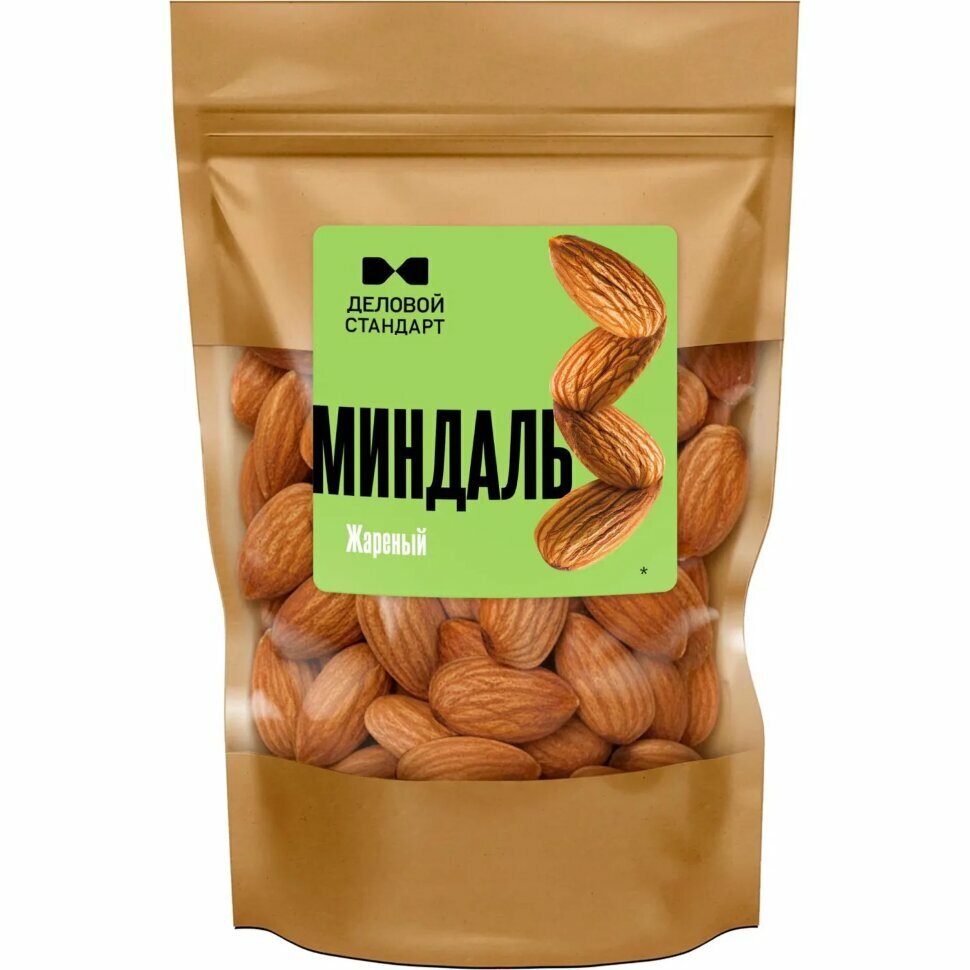 Миндаль Деловой стандарт жареный, 50гх12шт/уп, 1758398
