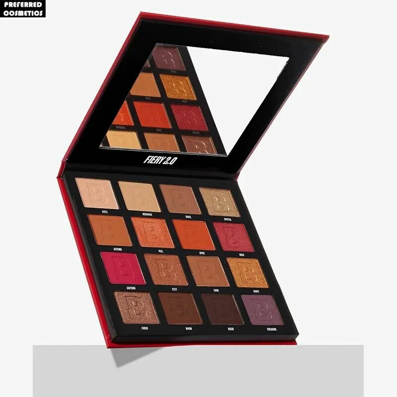 Тени для век BEAUTY BAY FIERY 2.0 16 colour palette