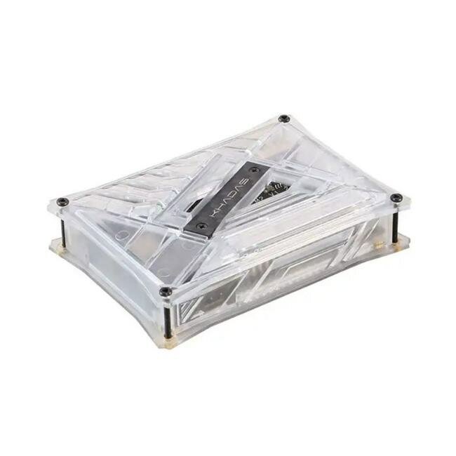 Khadas. DIY Case Transparent VIMs DIY Case, Transparent, with heavy metal plate