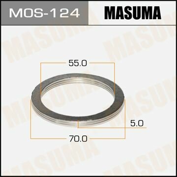 Кольцо глушителя 55x70 MASUMA MOS-124