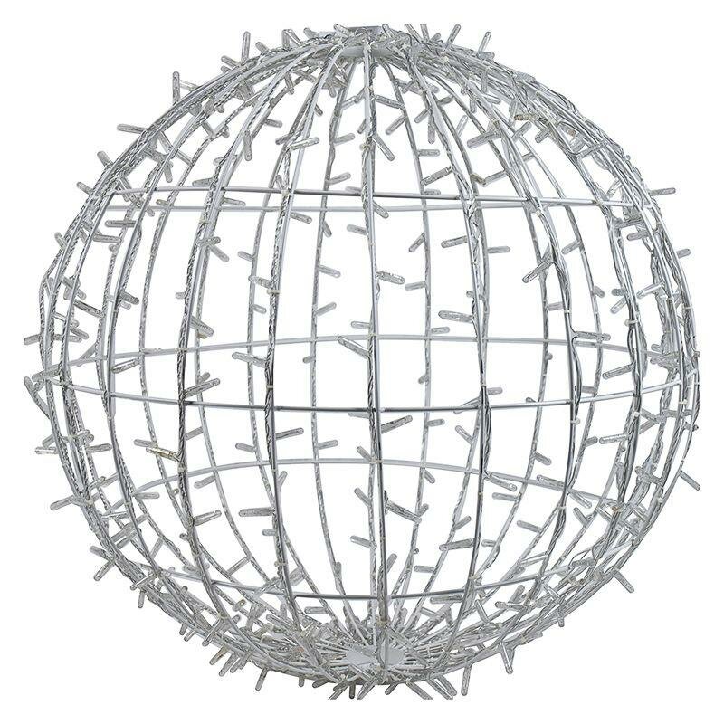 Фигура светодиодная "Шар" d50см 200LED тепл. бел. эффект мерцания 230В Neon-Night 501-615