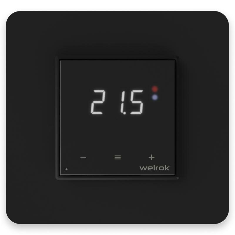 Терморегулятор для теплого пола с Wi-Fi oz bk atl Welrok 4660251141554