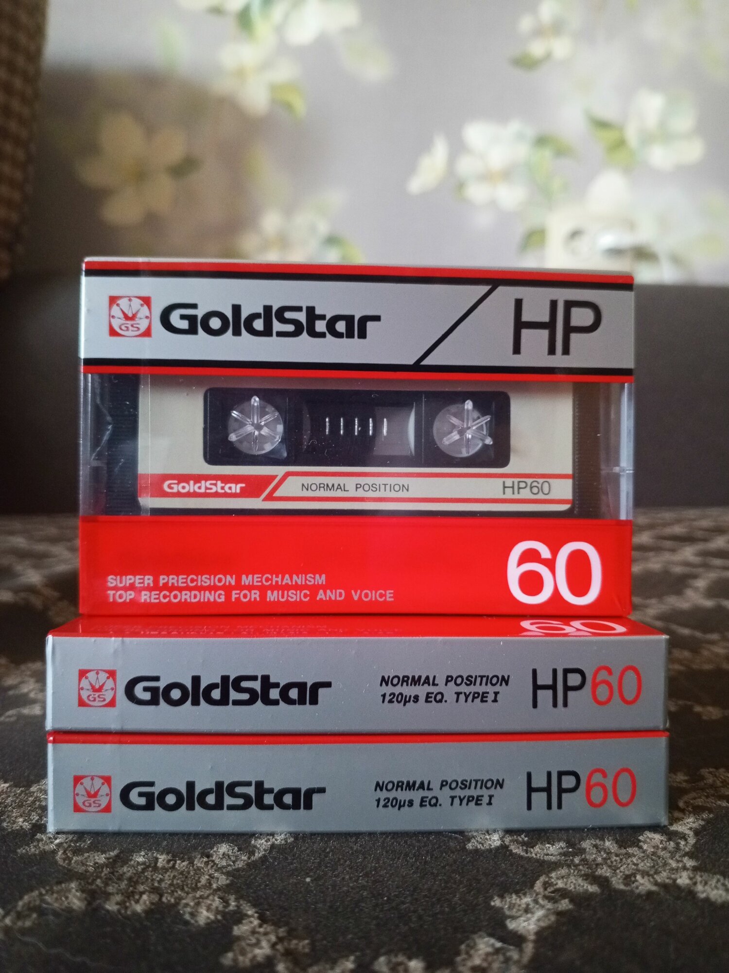 Аудиокассета GoldStar HD60 1986 - 1990 г. в (60 мин,1 шт)