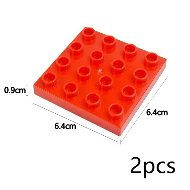 Опорная плита VEK 16x16 зеленая/красная/серая