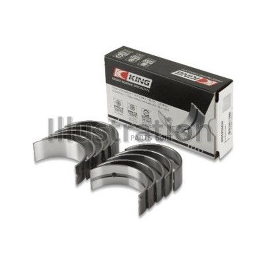 KING-BEARINGS MB5180AM0.25 вкладыши HL