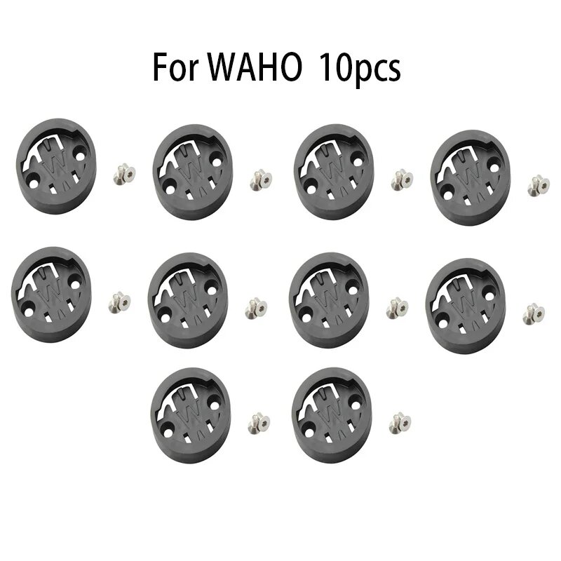 Крепление для велокомпьютера WAHOO, 10 шт, черный