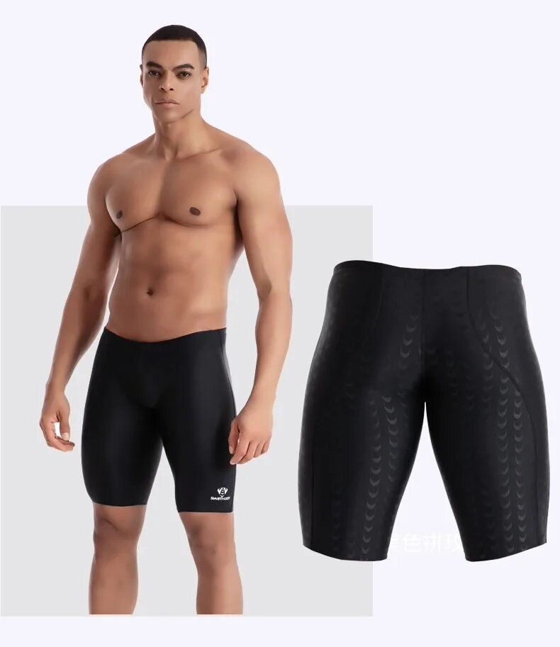 Мужские плавки Speedo черные FULL BLACK1