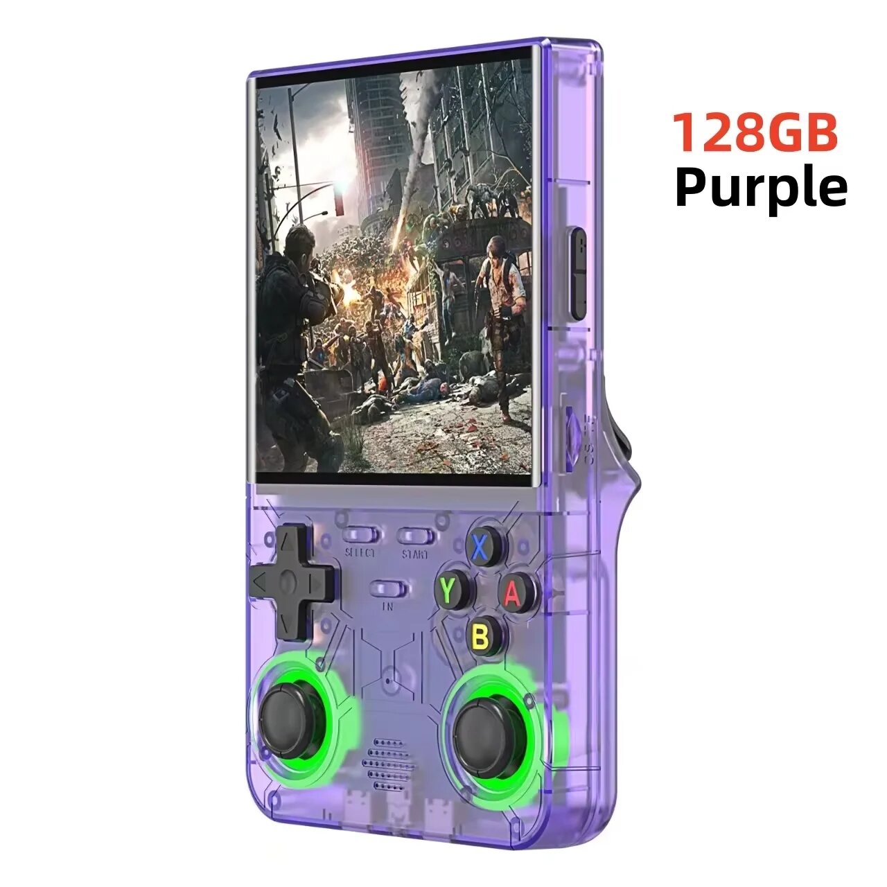Ретро игровая консоль R36U Purple 128GB